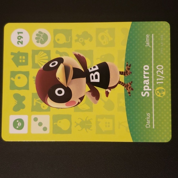 Nintendo | Other | 32 Sparro 291 Animal Crossing Acnh Nintendo Switch ...